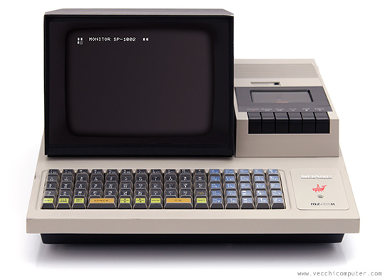 Sharp MZ-80K (1978) | Vecchi computer