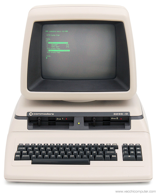 Commodore 8296-D (1984) | Vecchi computer