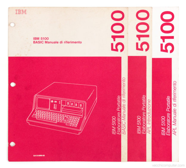 IBM 5100 (1975) – Vecchi computer